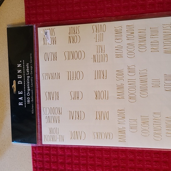 Rae Dunn | Storage & Organization | Rae Dunn Labels | Poshmark